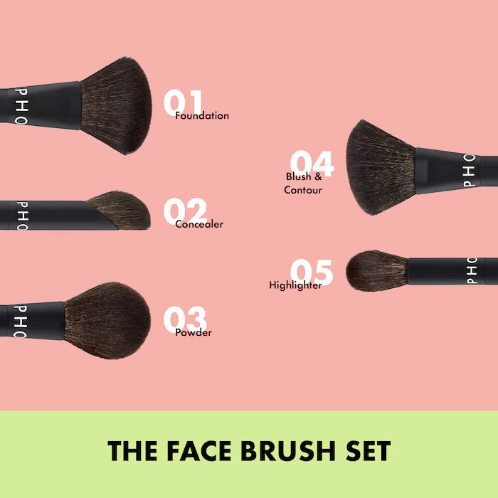 SEPHORA COLLECTION The Face Brush Set – Havenly Cosmetics