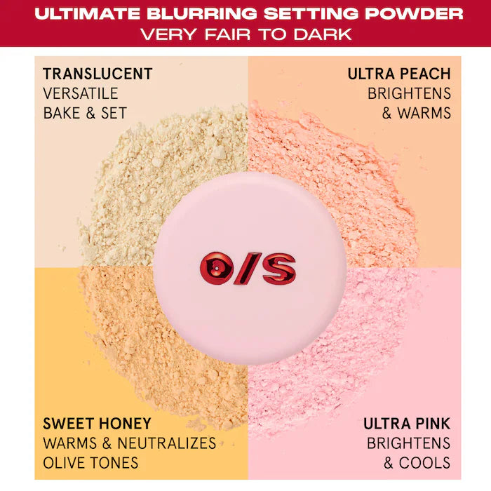 ONE/SIZE Ultimate Blurring Setting Powder Blurred & Bright Travel Duo ...